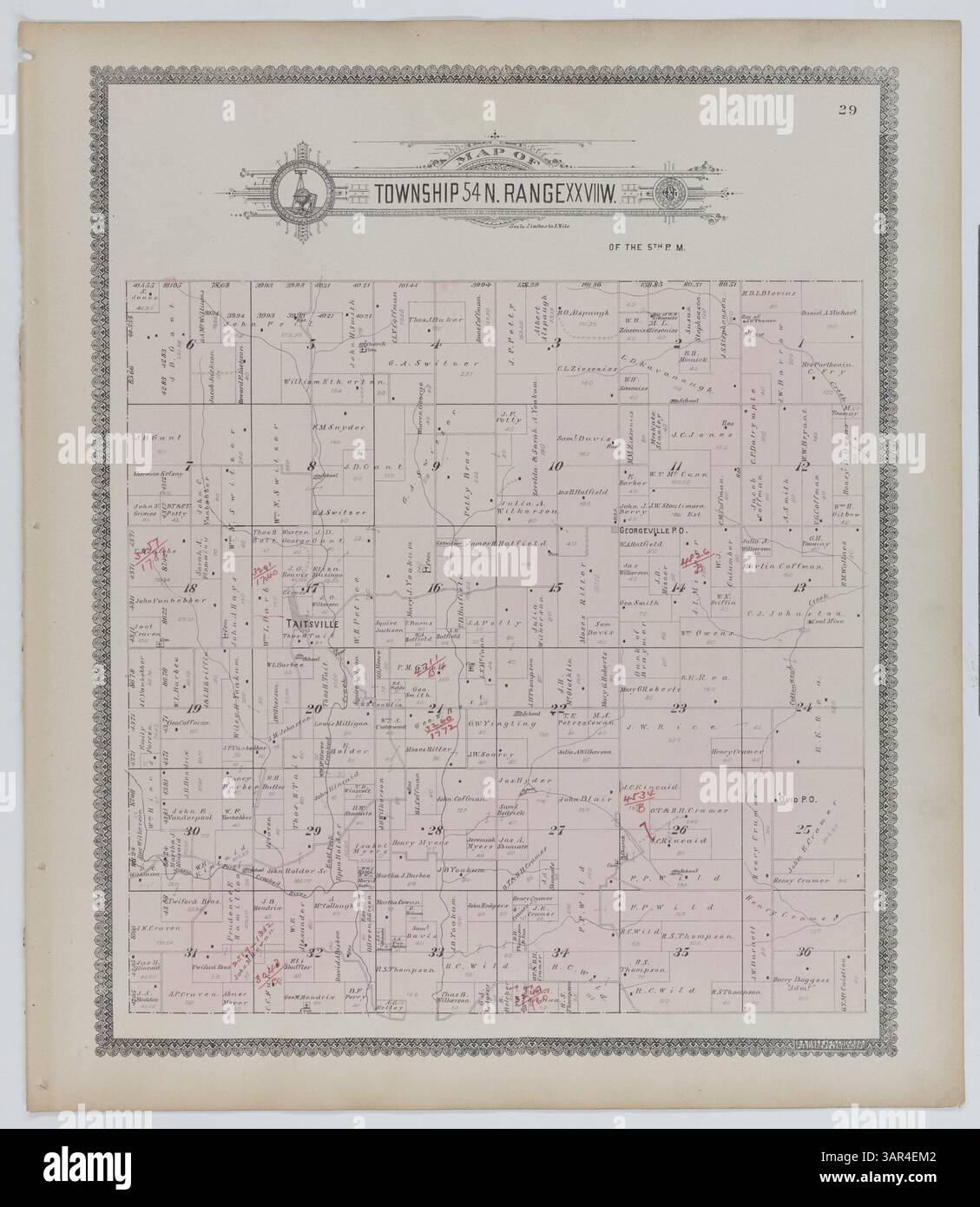 The Standard Atlas of Ray County, Missouri, includes detailed maps of ...