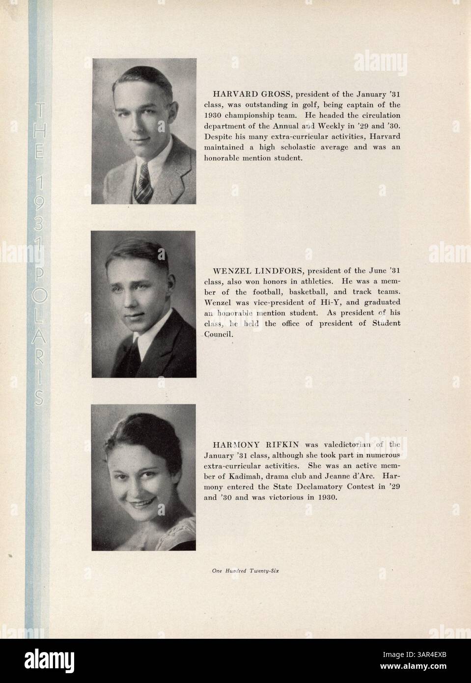 The 'Polaris 1931' yearbook records the significant events of the 1930 ...