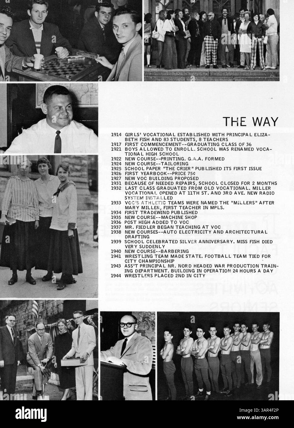The 1976 'Tradewind' yearbook from Hennepin County Library reflects on ...