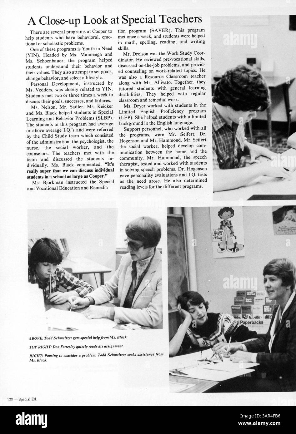 'Talons '82' yearbook from Cooper High School, Robbinsdale, features ...