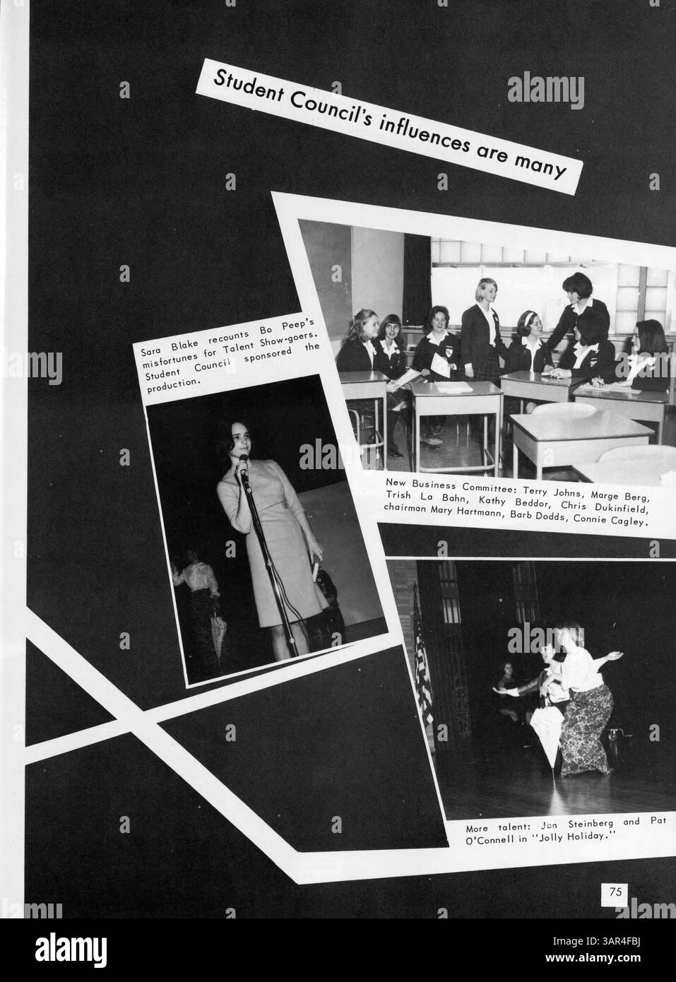 The 1965 yearbook from St. Margaret's Academy captures the students ...