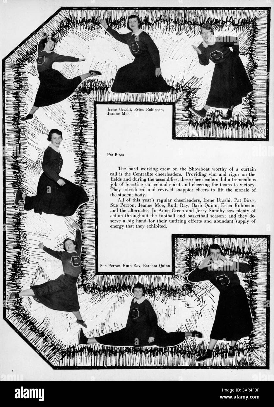 The 1953 'Centralian' Yearbook documents student accomplishments ...