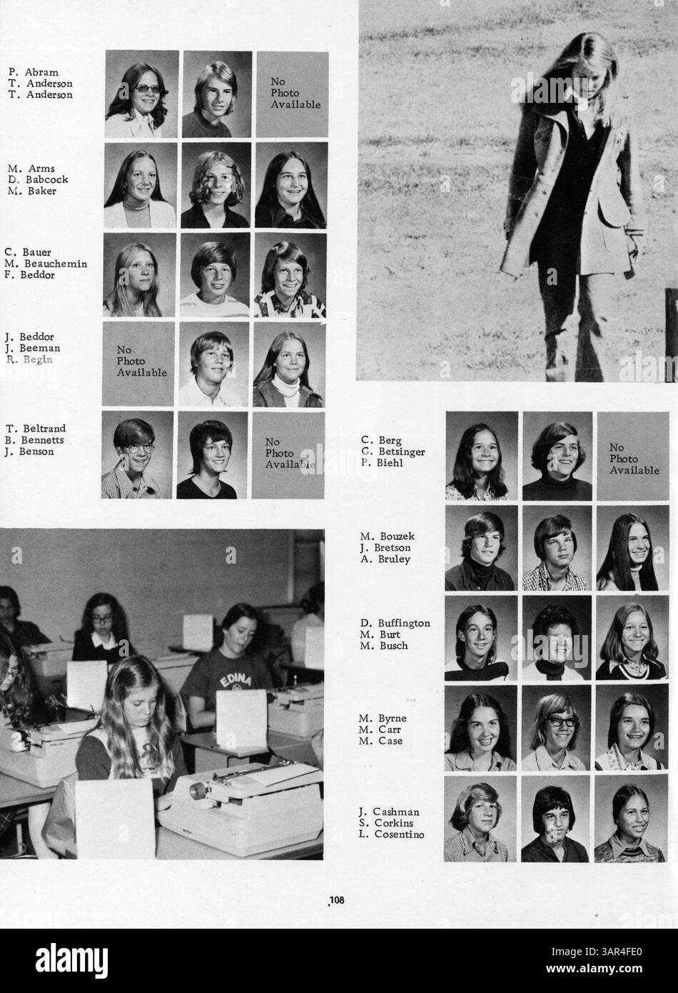 This high school yearbook for 1975 records the events of the 1974-1975 ...