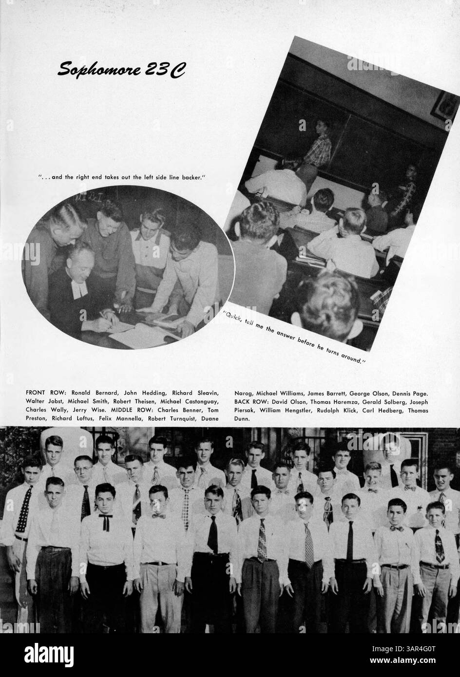 This high school annual documents the students, teachers, clubs ...