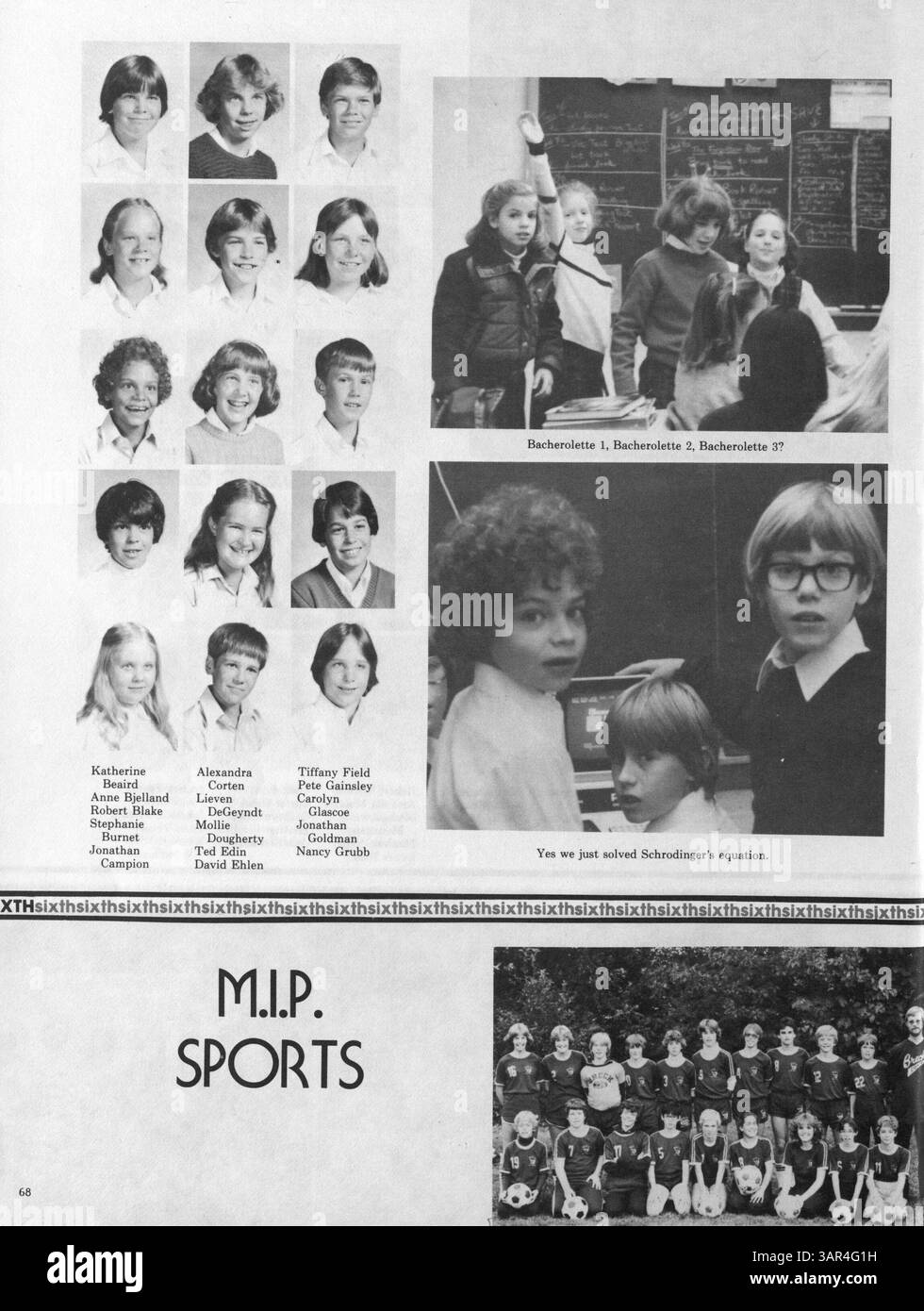 The 1981 'Breck Mustang' yearbook reflects the events and achievements ...