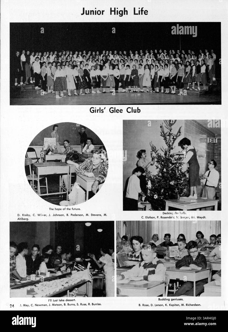 This 1957 yearbook from Southwest High School chronicles the students ...