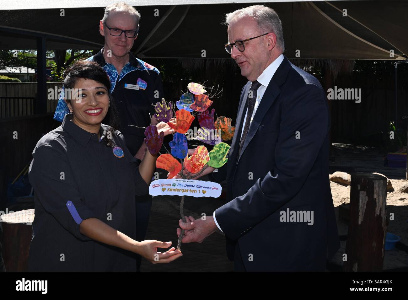 Brisbane, Australia. 17th Apr, 2025. Australian Prime Minister Anthony ...