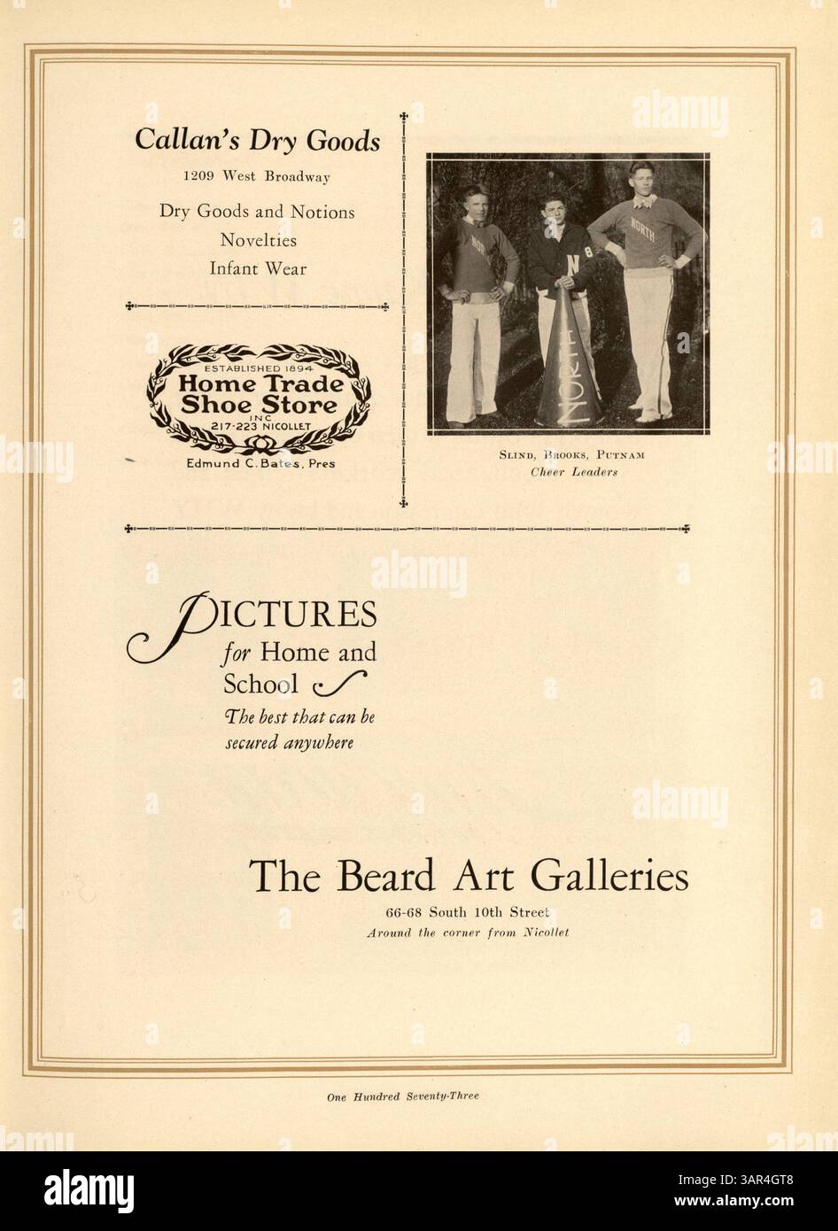 This high school yearbook for the 1927-1928 school year features ...