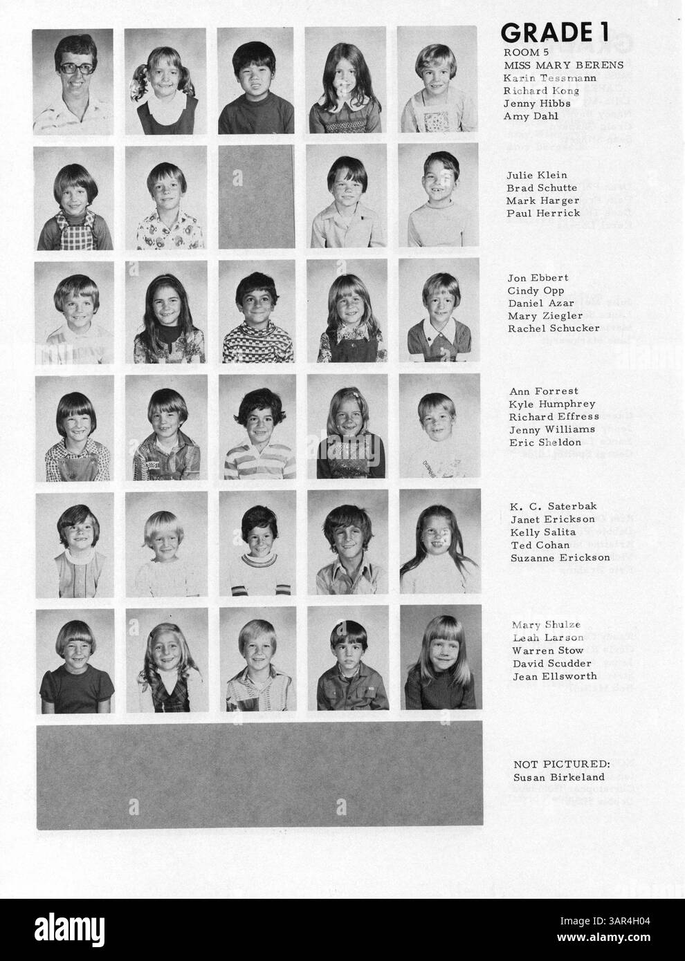 The 1977 yearbook from Highlands Elementary in Edina highlights students, teachers, and major ...