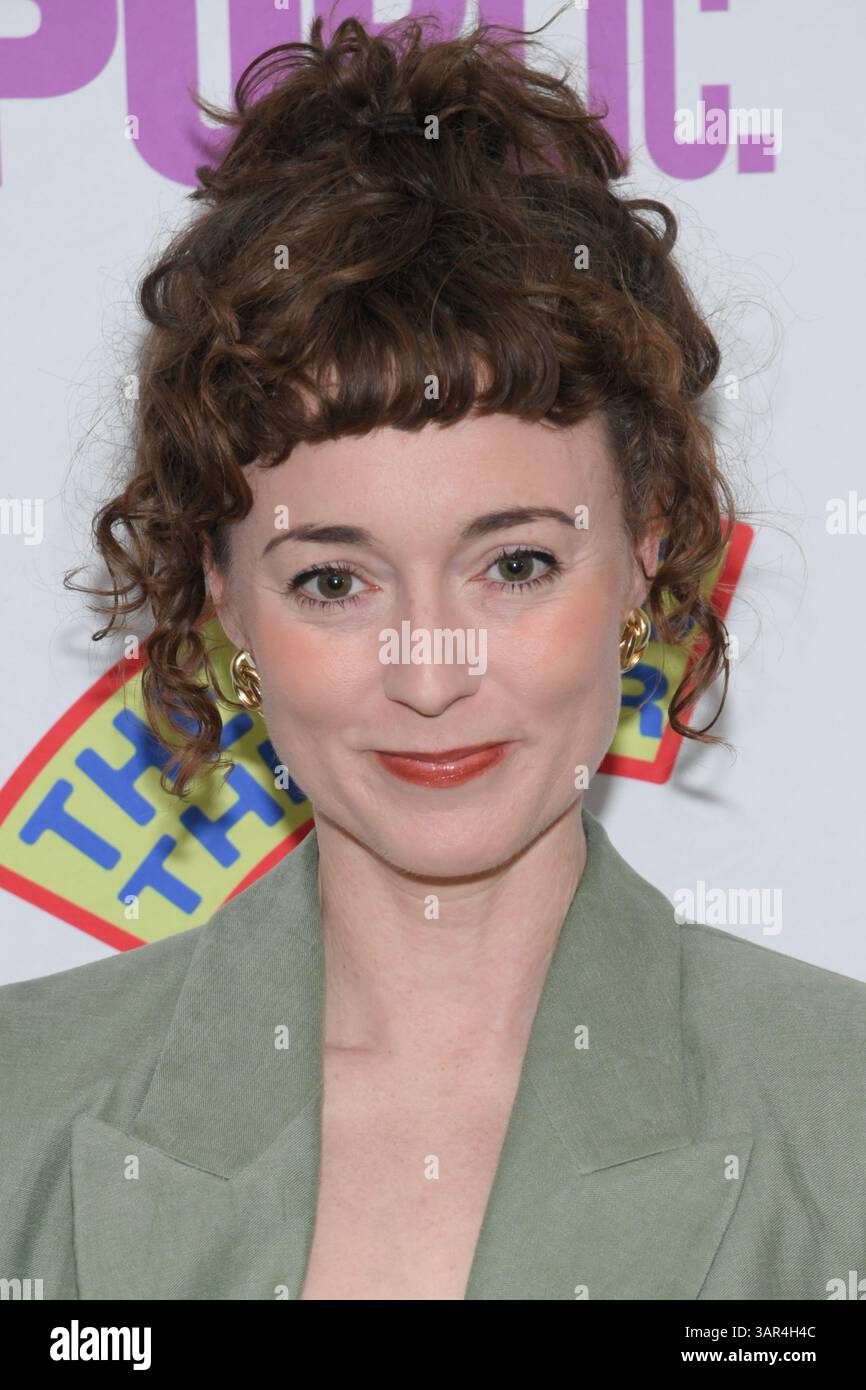 Adelind Horan attends opening night of "Glass. Kill. What If If Only ...