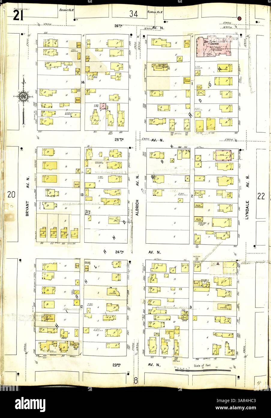 Sanborn Insurance Maps of Minneapolis, Volume 1 from the Hennepin ...