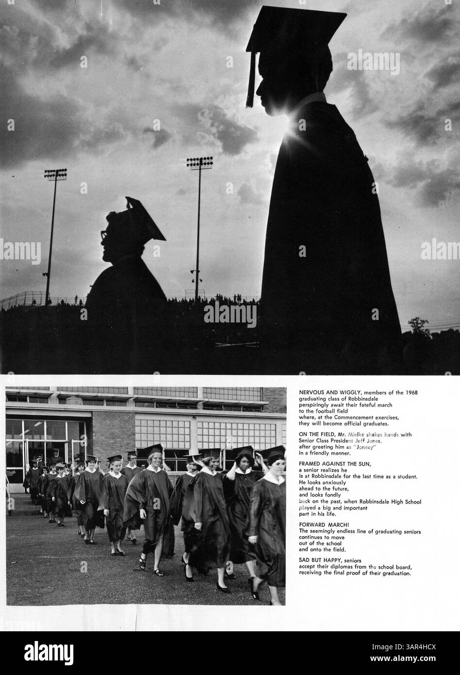 This 1968 yearbook from Robbinsdale High School captures the key ...