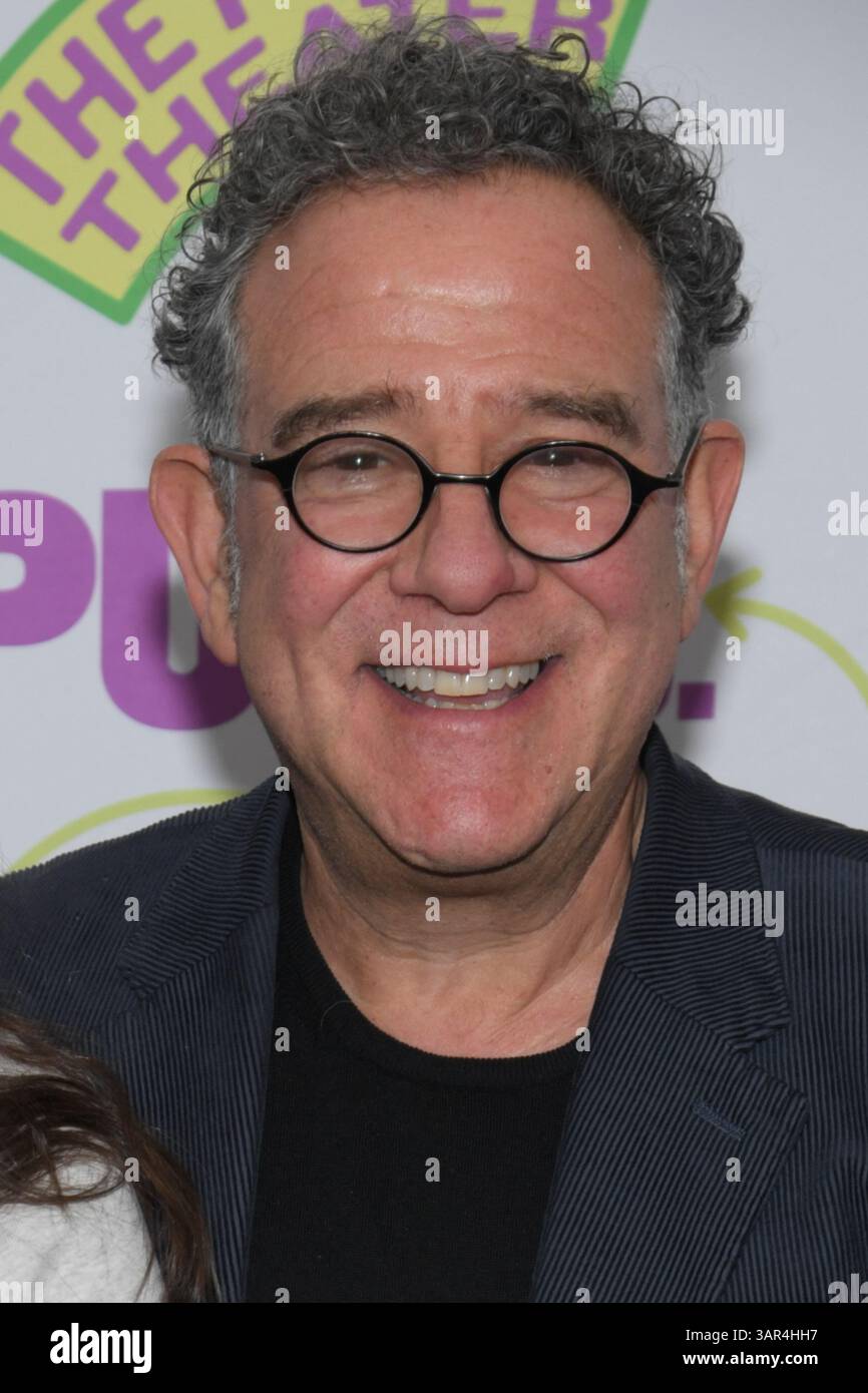 New York, USA. 16th Apr, 2025. Michael Greif attends opening night of "Glass. Kill. What If If ...