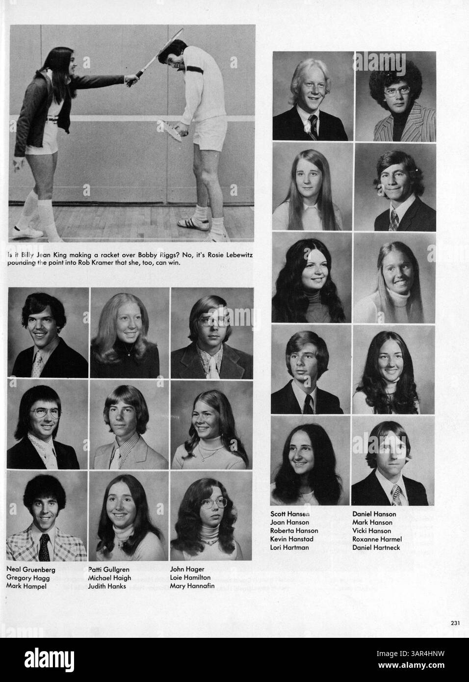 The 1974 'Echowan' yearbook provides an overview of the 1973-1974 ...