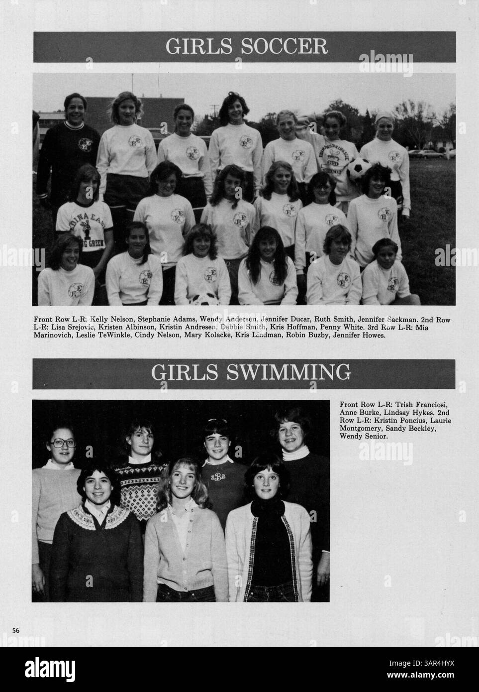 The 1982 South View Junior High School Yearbook, A Year in Pictures, documents the students ...