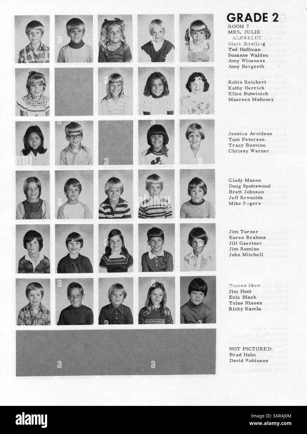 The 1977 yearbook from Highlands Elementary School in Edina captures the students, teachers, and ...