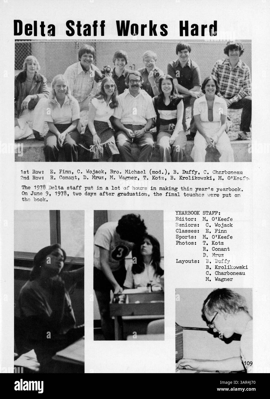 The 1978 Delta 78 yearbook from De La Salle High School documents key moments from the 1977-1978 ...