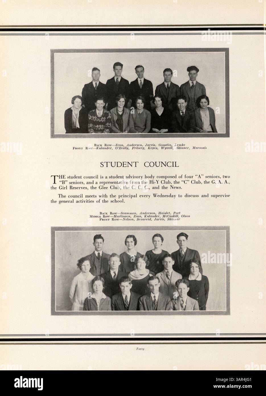 The 1930 Centralian yearbook chronicles the student body, teachers ...