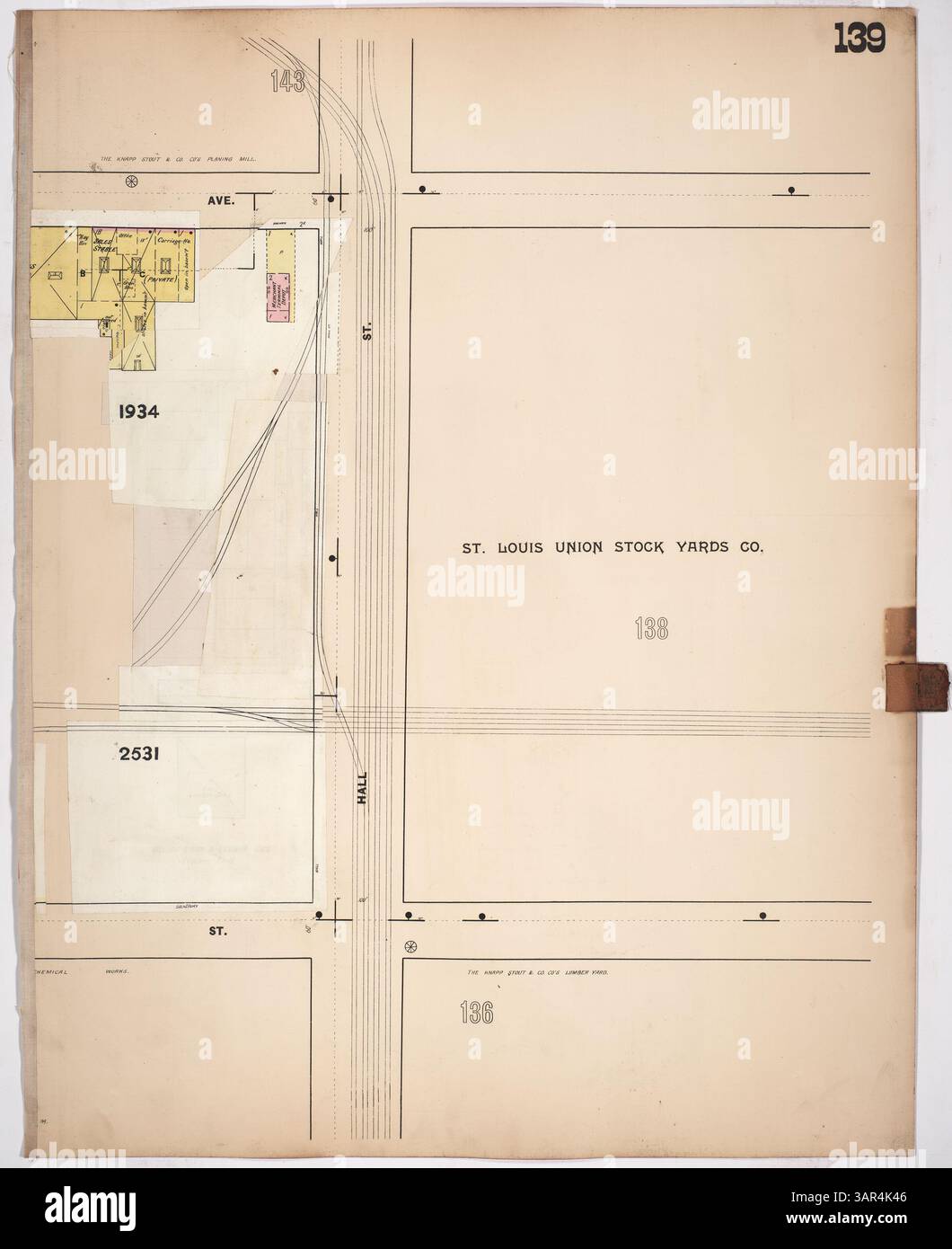 This map, part of Whipple's Fire Insurance Map series, shows the ...