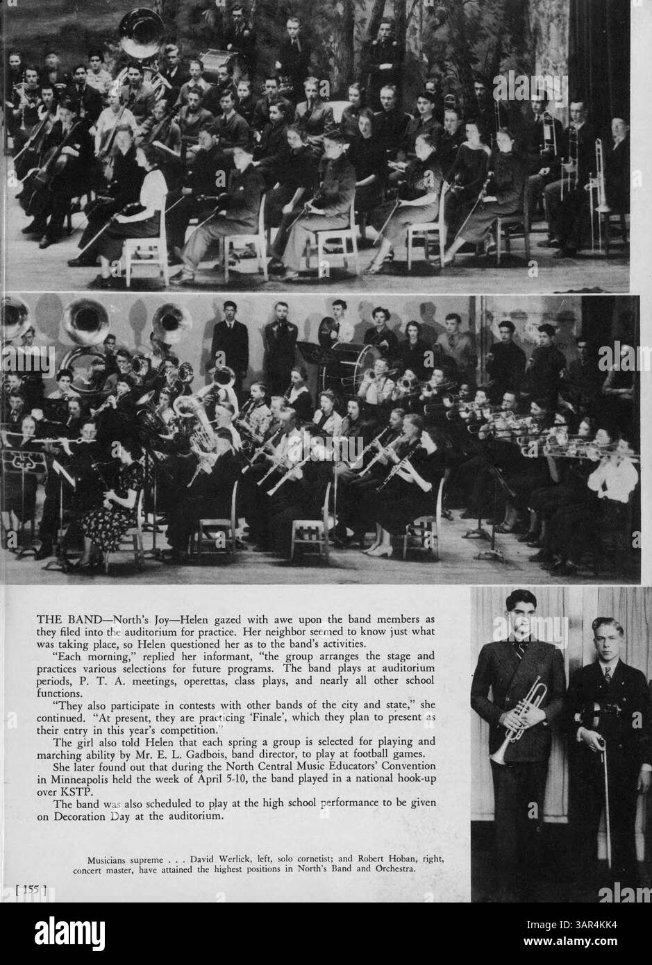 This high school yearbook documents the students, teachers, clubs ...