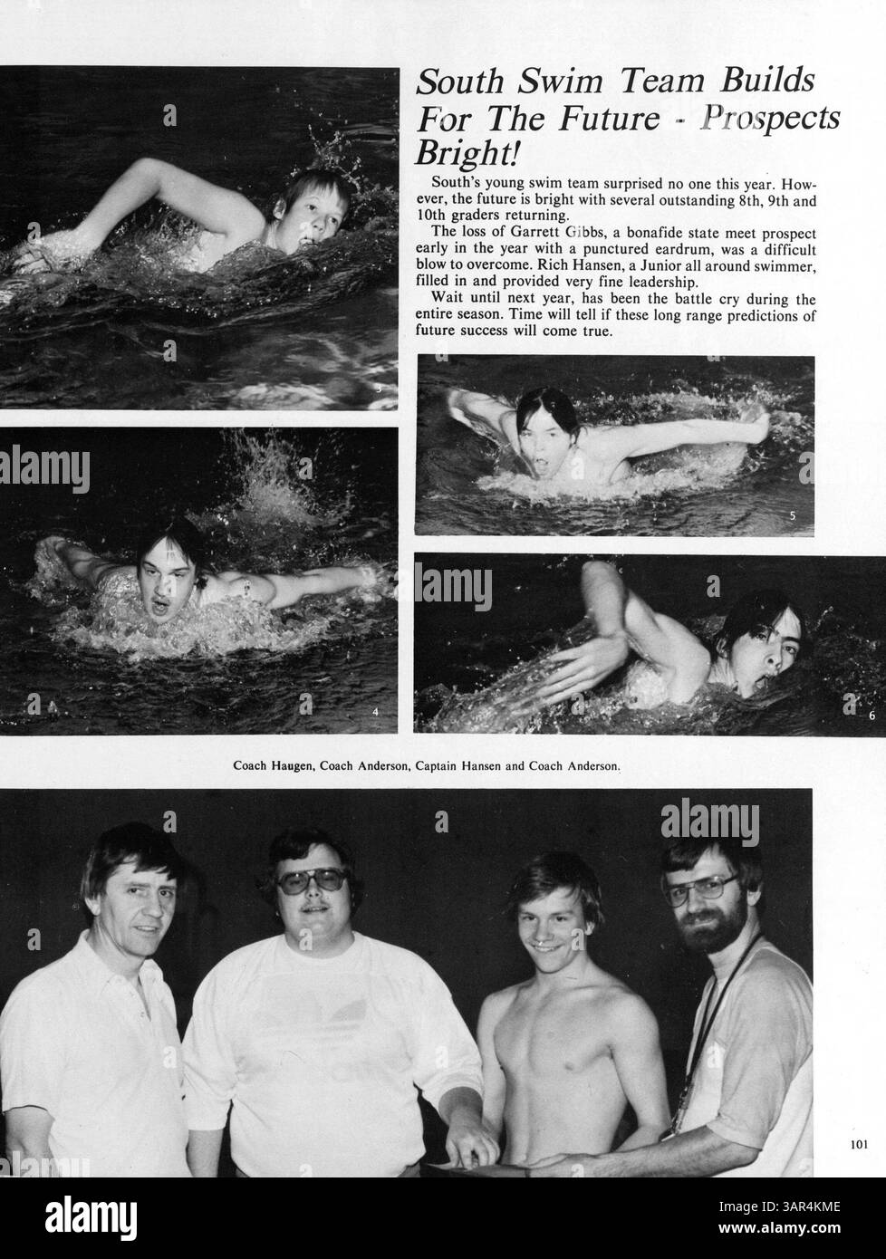 The 1979 South High Yearbook, titled 'Tiger', captures the events ...