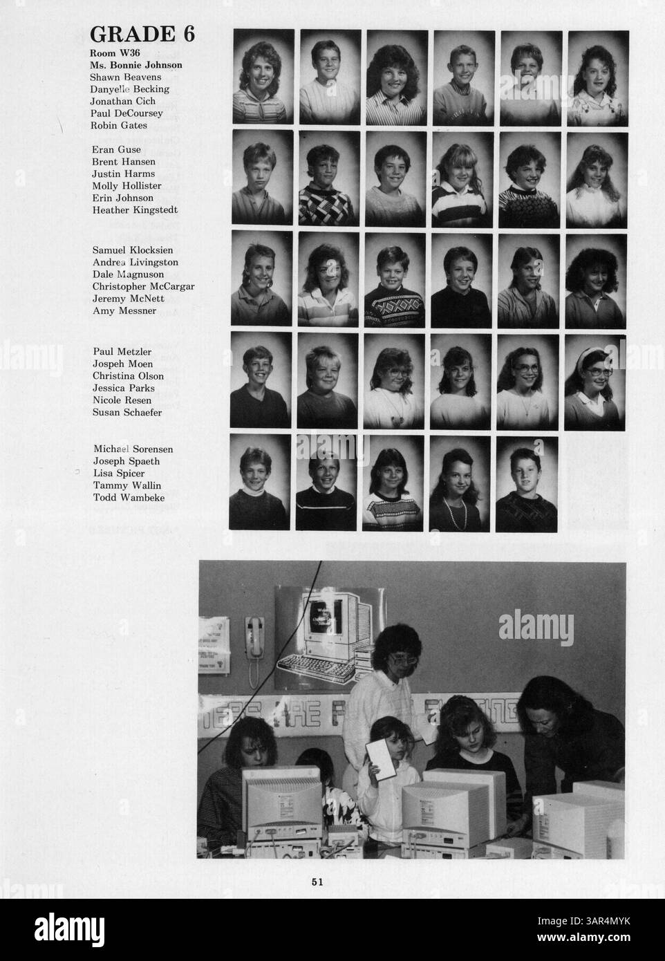 The 1988 Oxbow Creek Elementary School Yearbook highlights the key ...