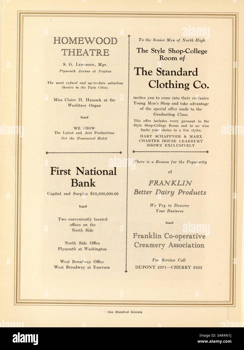 This high school yearbook for the 1927-1928 school year features ...