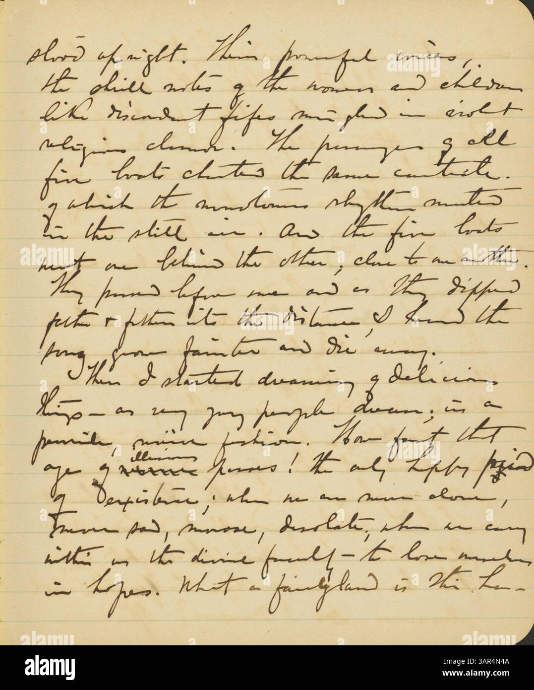 Kate Chopin's manuscript book titled "Impressions" (1894-1895) features ...