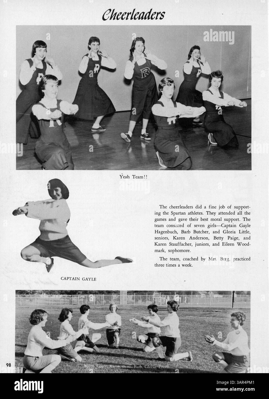 The 1957 Aurean yearbook from Richfield High School records the year’s ...