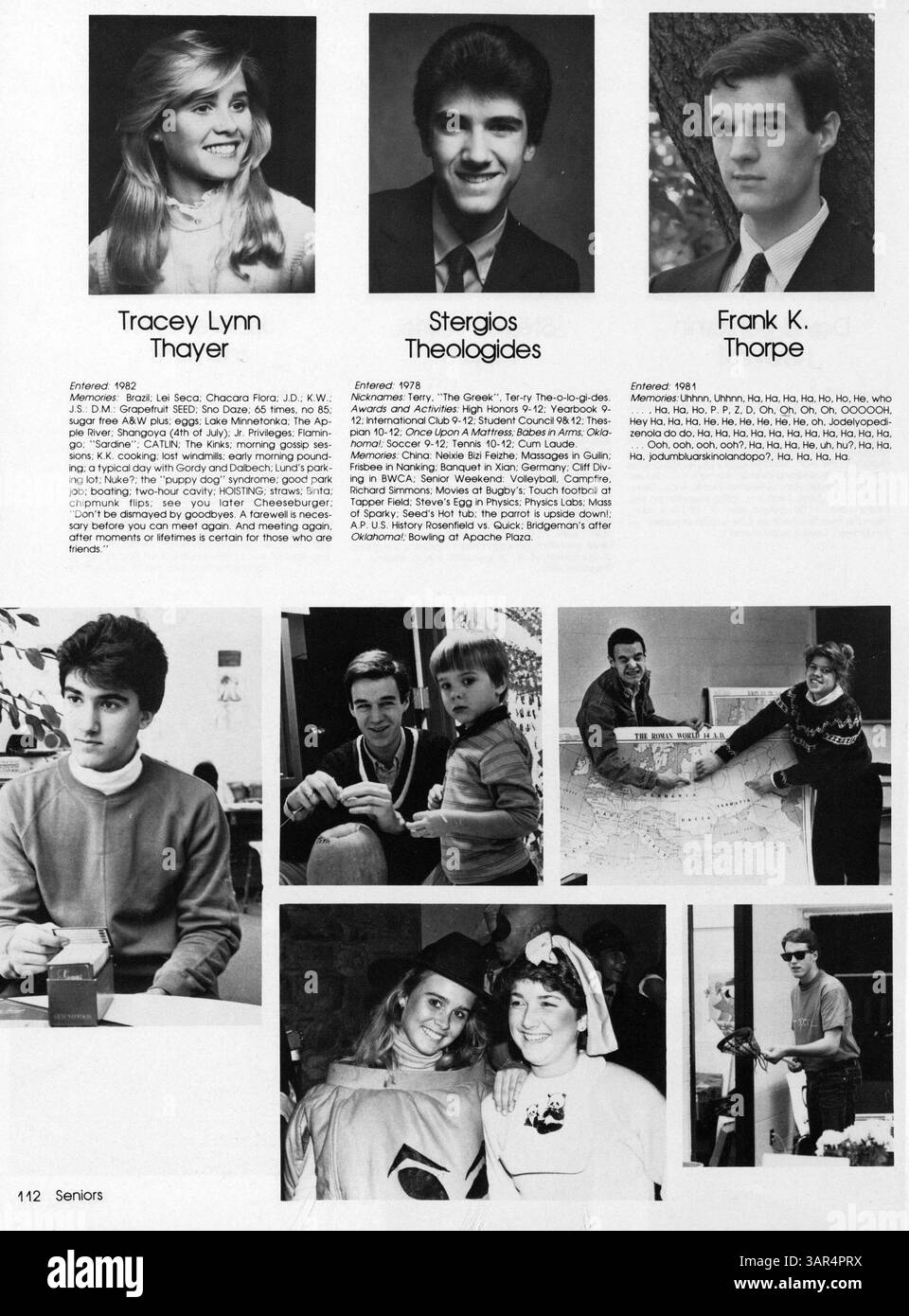 The 1984 'Breck Mustang' yearbook features highlights from the 1983 ...