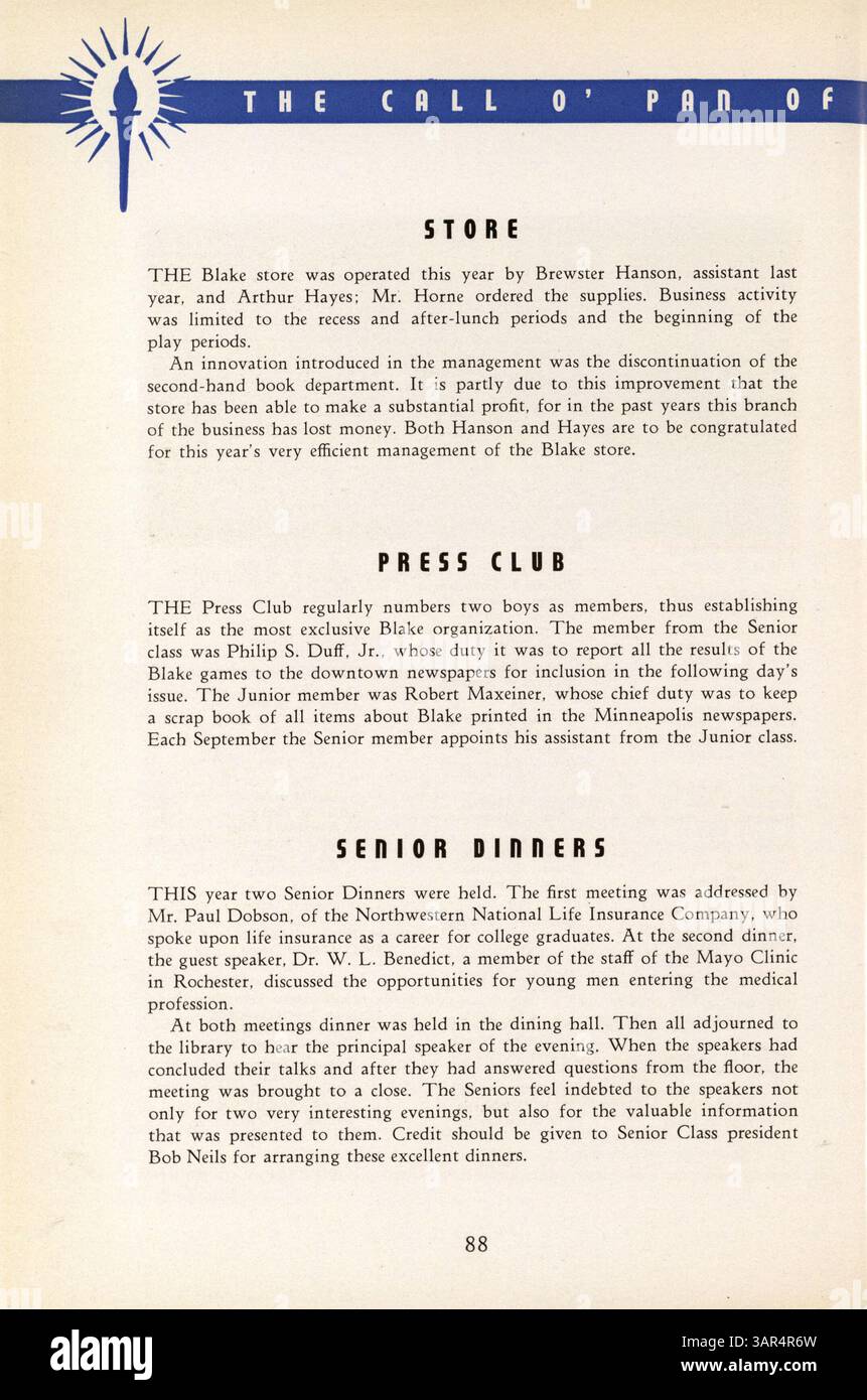 This high school annual documents the students, teachers, clubs ...