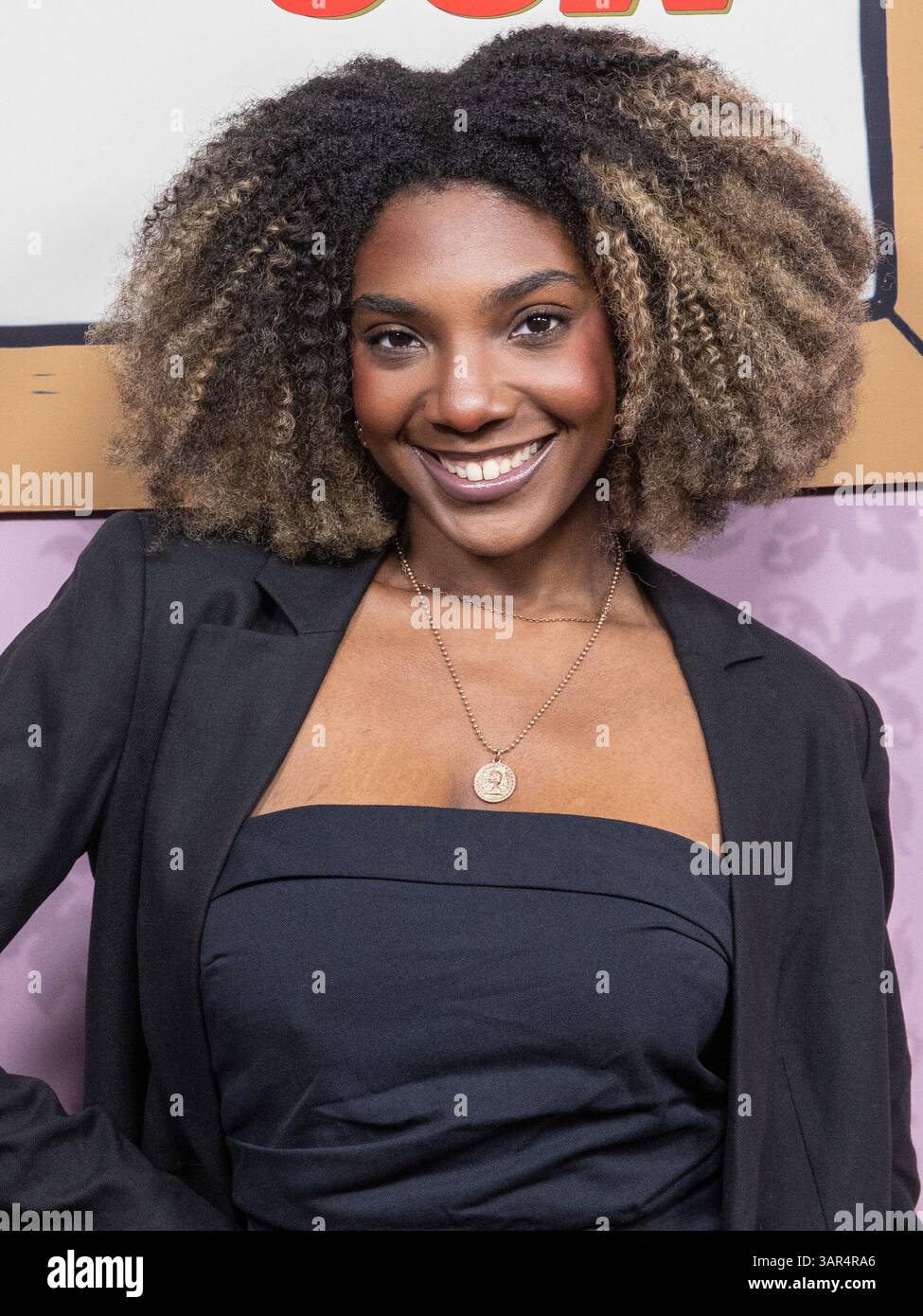 New York, USA. Ny. 16th Apr, 2025. Hailey Omollo at arrivals for #1 ...