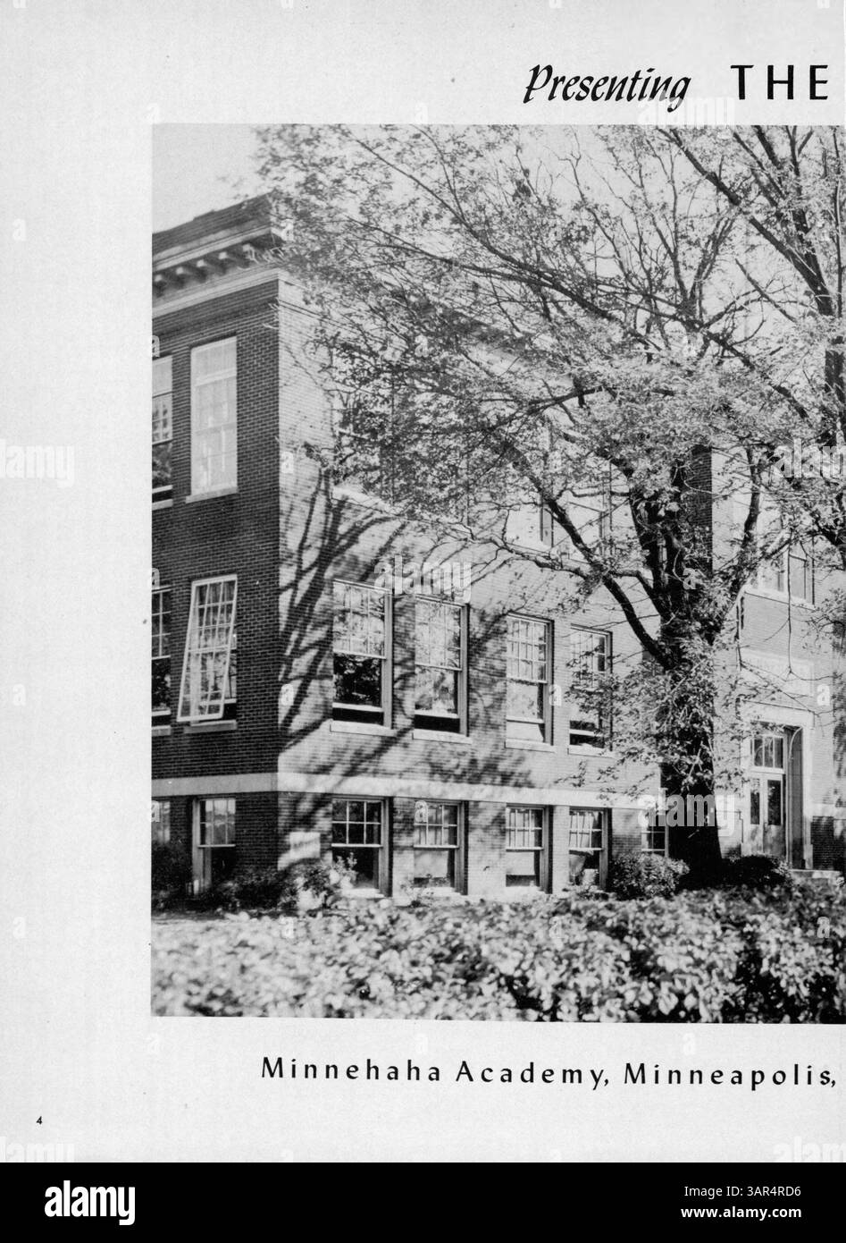 The 1952 'Antler' yearbook from Minnehaha Academy showcases highlights ...