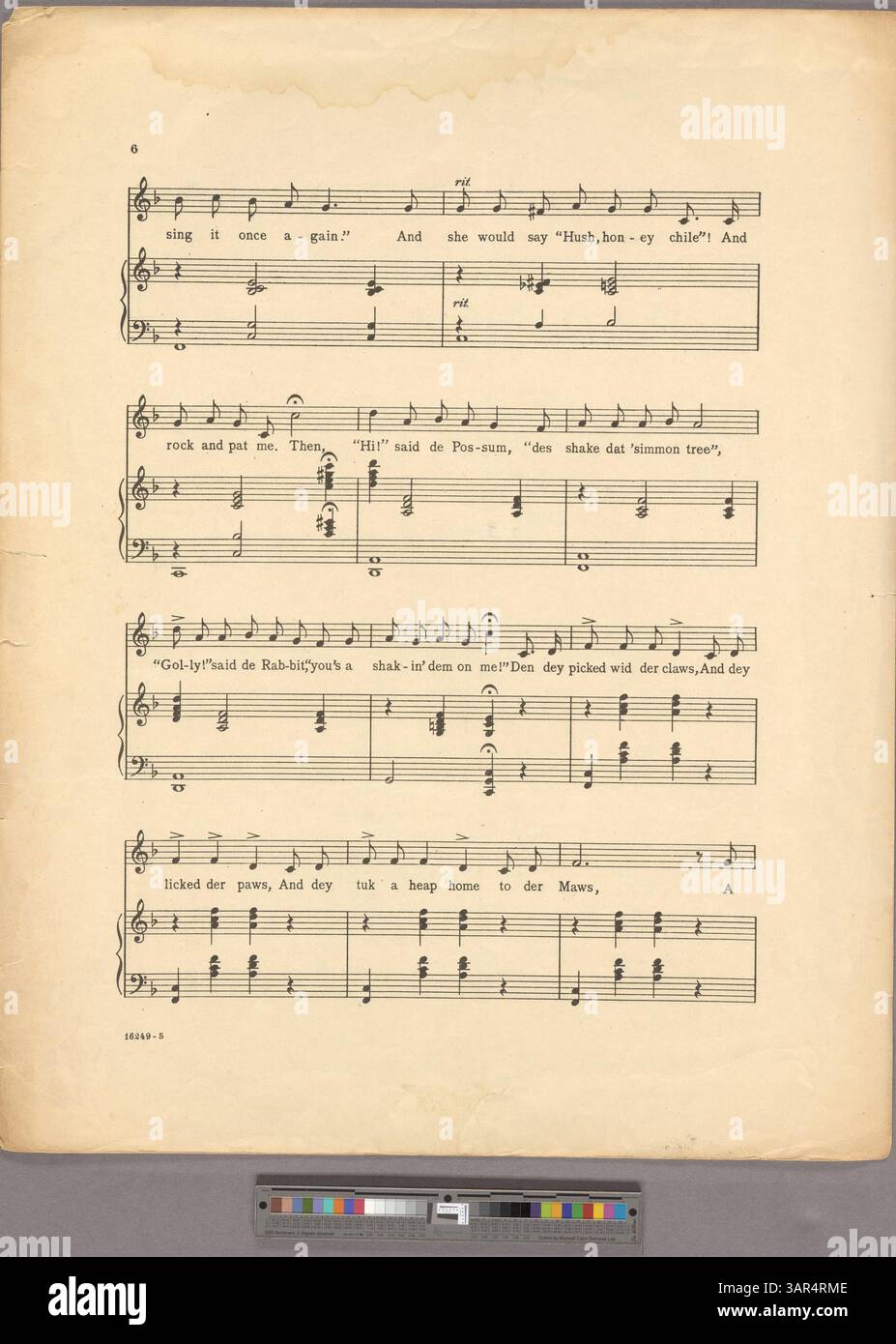 Vocal range notation hi-res stock photography and images - Alamy