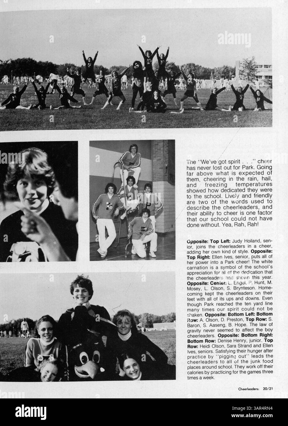 The 1979 'Echowan' yearbook offers a snapshot of the year's key moments ...