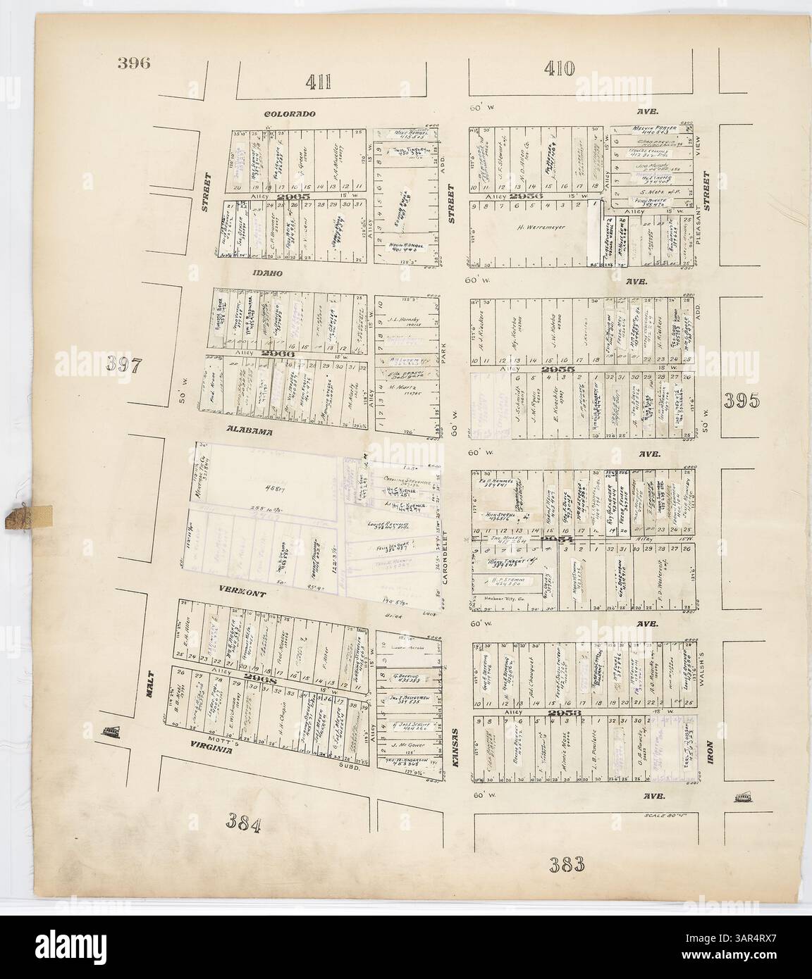 The Atlas of the City of St. Louis (Volume 4) presents detailed maps ...