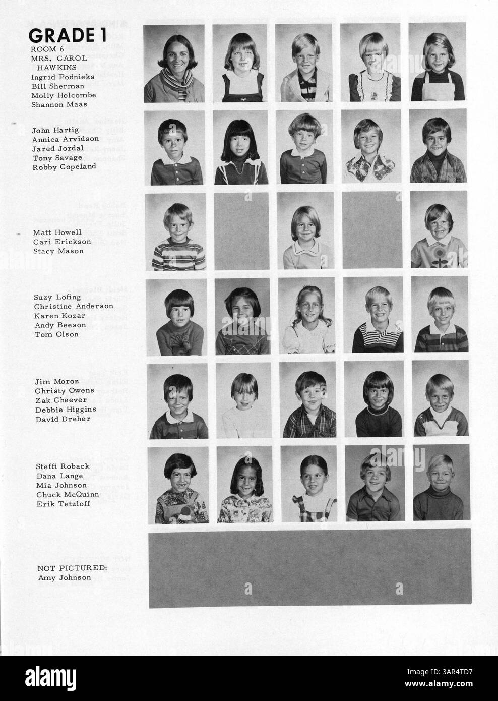 This elementary school yearbook from 1977 offers a glimpse into the ...