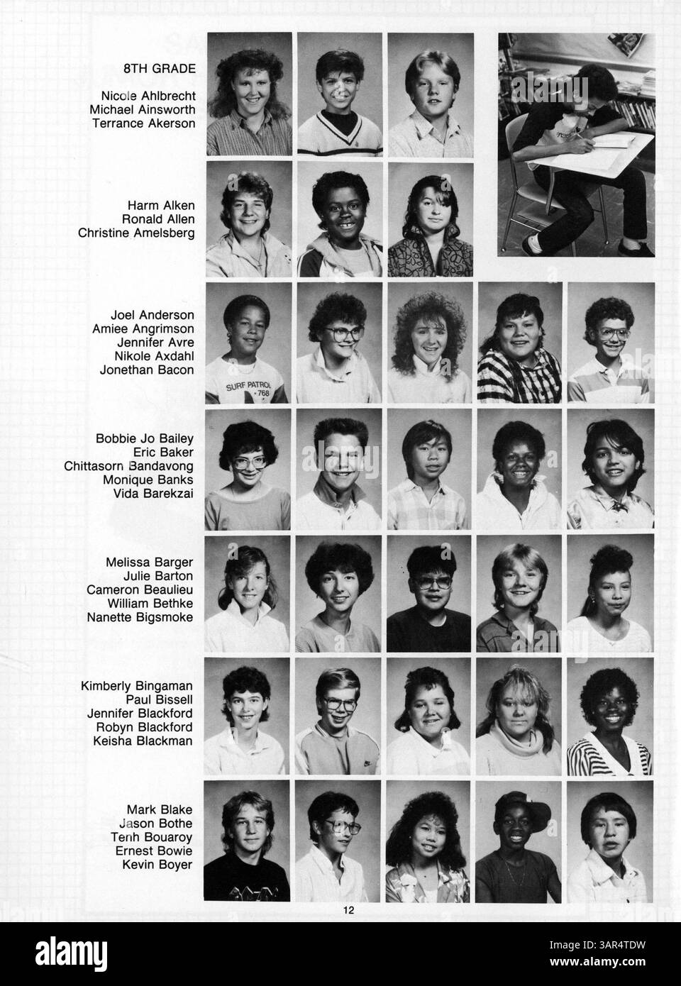 The Sanford Jr. High 1987 yearbook showcases the school year’s key ...