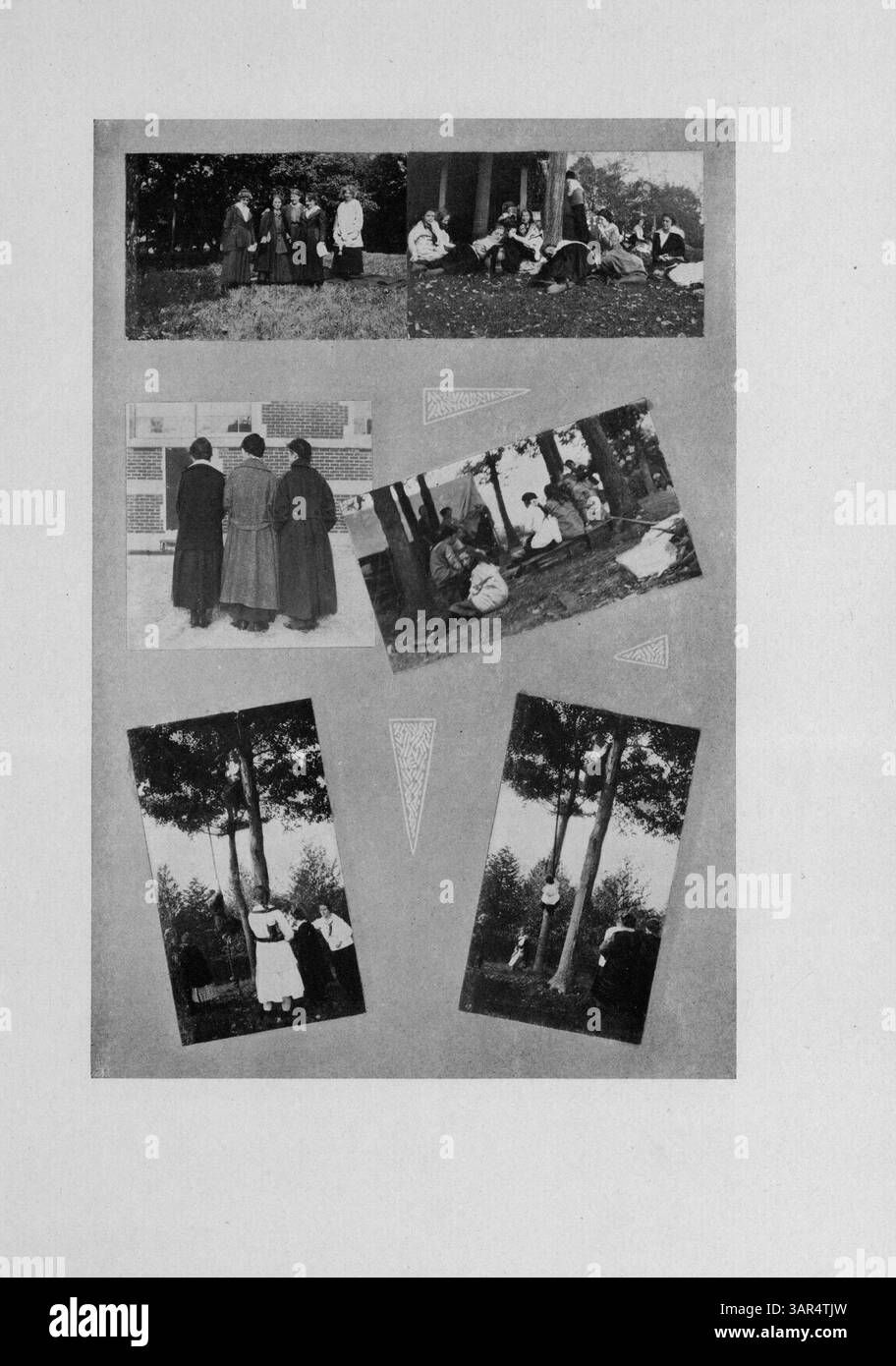 This 1918 yearbook from Northrop Collegiate documents the students ...