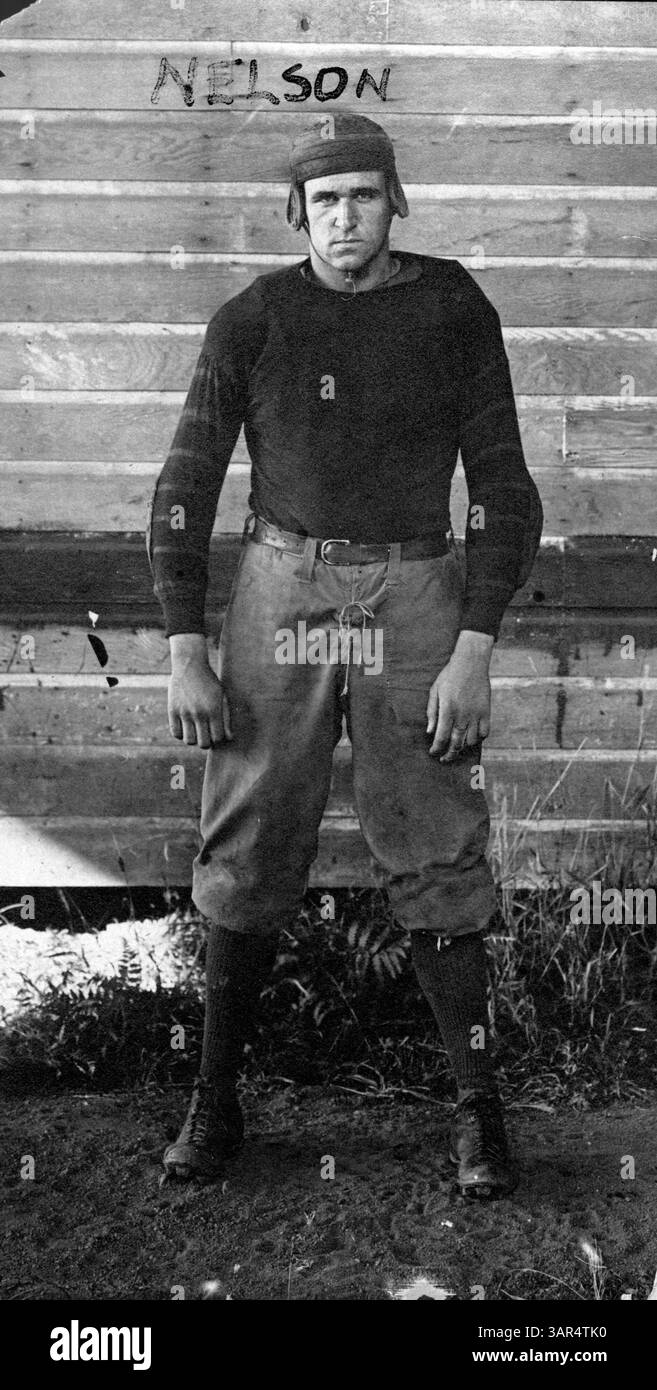 This black-and-white photo shows Carl E. Nelson, a University of Oregon ...