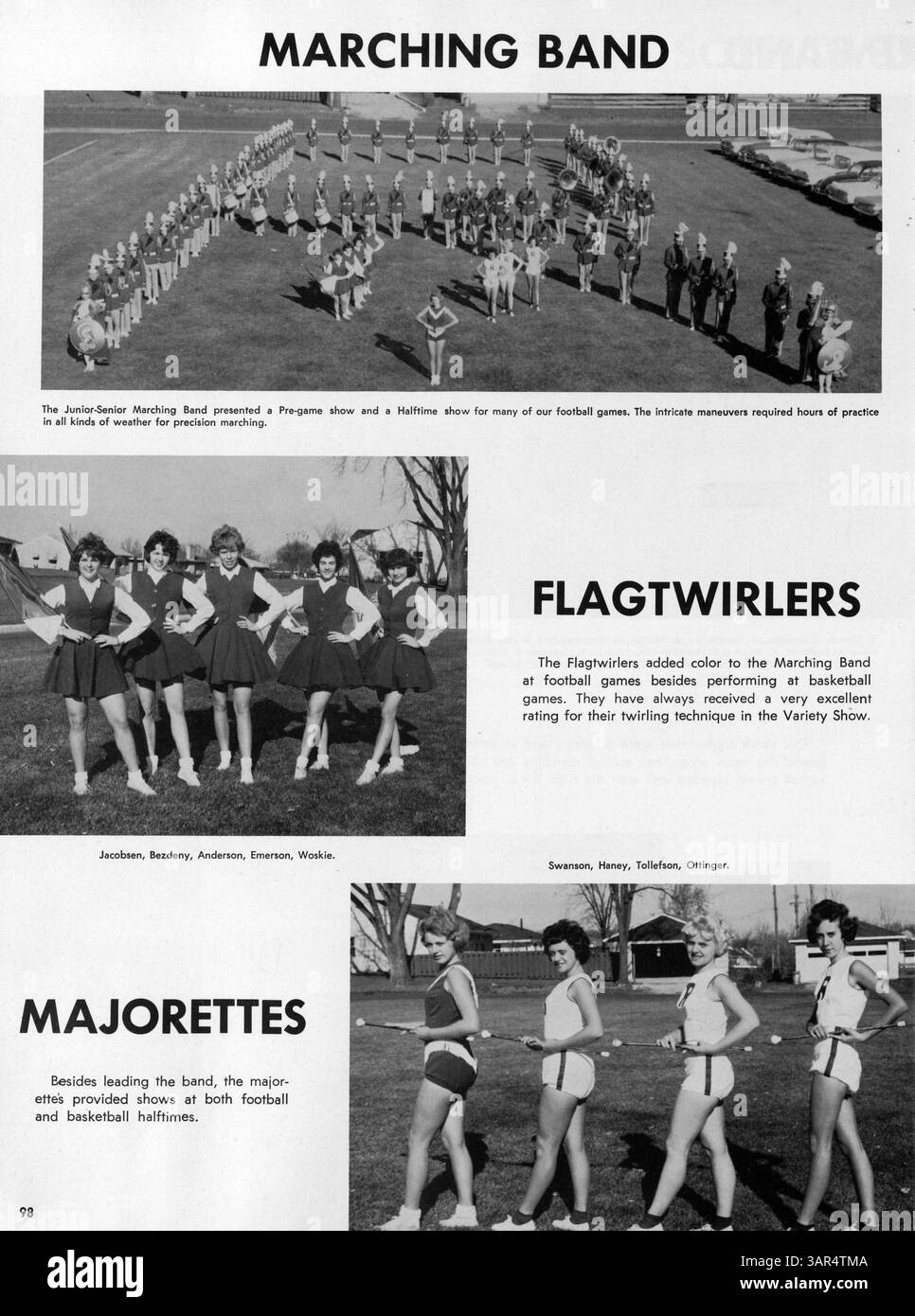 The 1962 Richfield High School Yearbook, Aurean, features portraits of ...