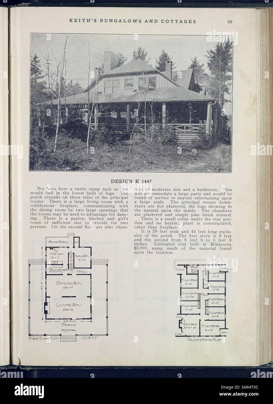 Max L. Keith provides a catalog of 215 bungalow and cottage designs ...