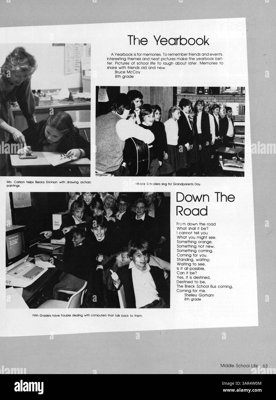 The 1983-1984 Breck Yearbook, Breck Mustang, provides an overview of ...