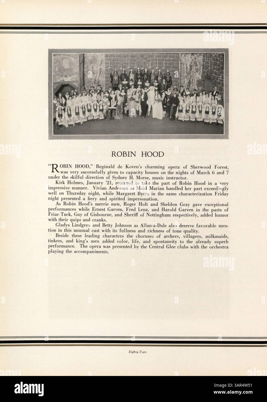 The 1930 Centralian Yearbook captures Central High School’s 1929-1930 ...