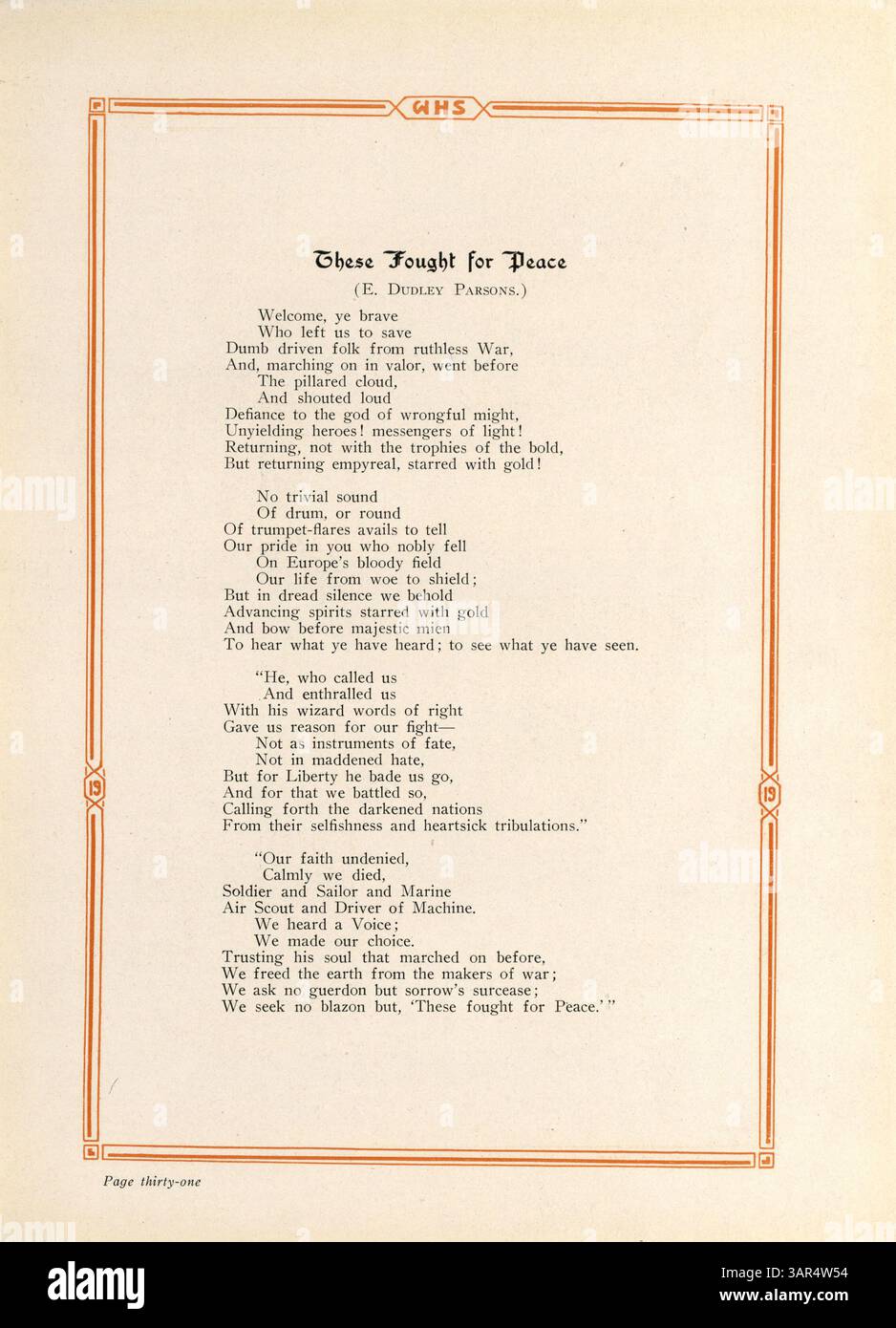 The Hesperian 1919 yearbook captures the highlights of student life at ...