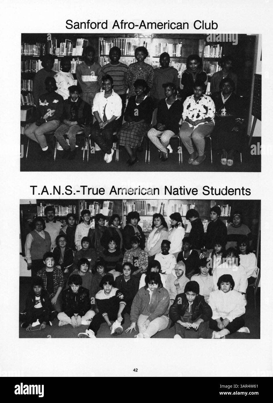 The Sanford Hawk 1987 Yearbook documents the academic and social ...