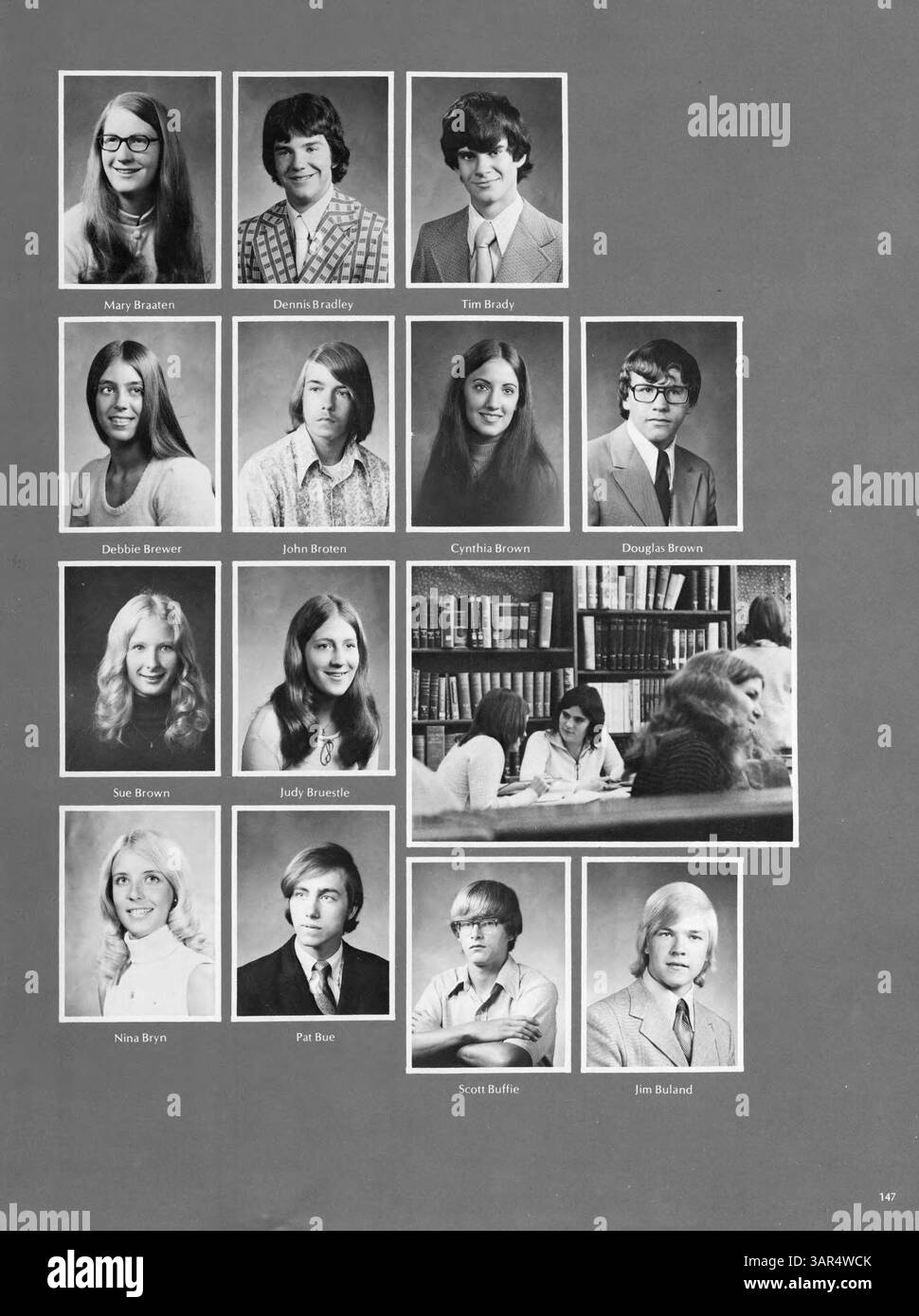 The 1974 Sagamore yearbook of Roosevelt High School highlights the student body, teachers ...