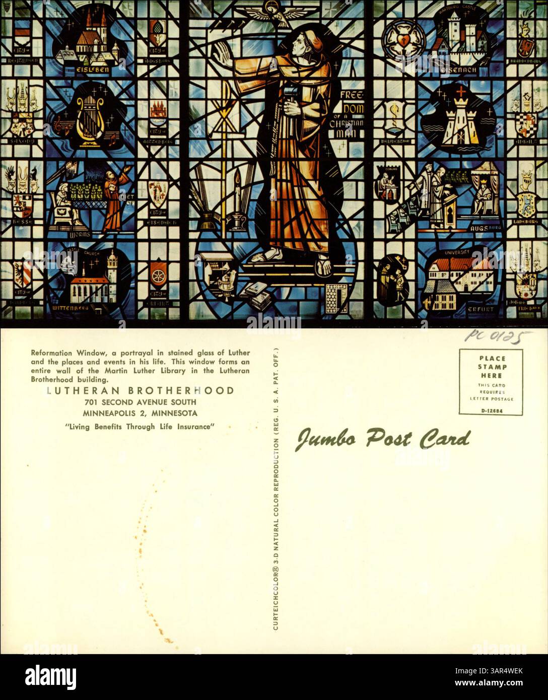 The Lutheran Brotherhood Reformation Window, located in the Martin ...