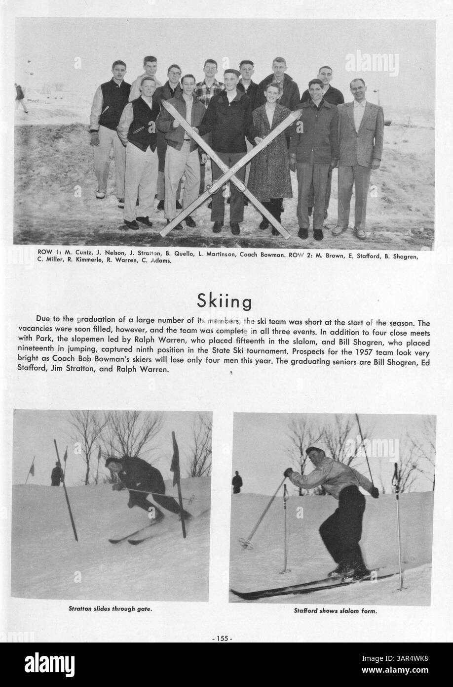 The 1956 edition of the Edina-Morningside High School Yearbook ...