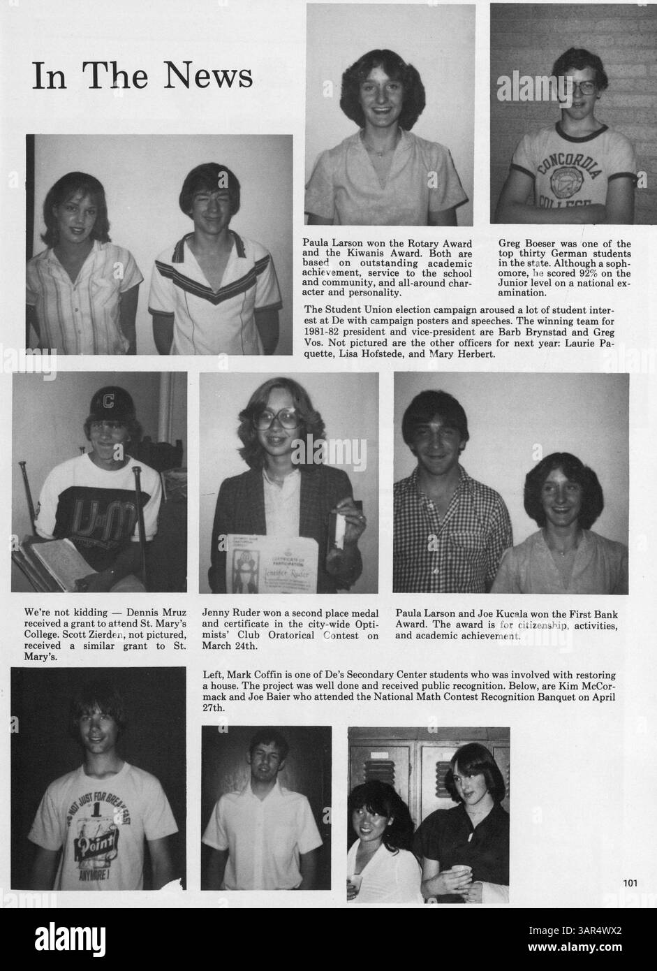 The 1981 De La Salle 'Delta' yearbook captures the highlights of the academic year, with ...